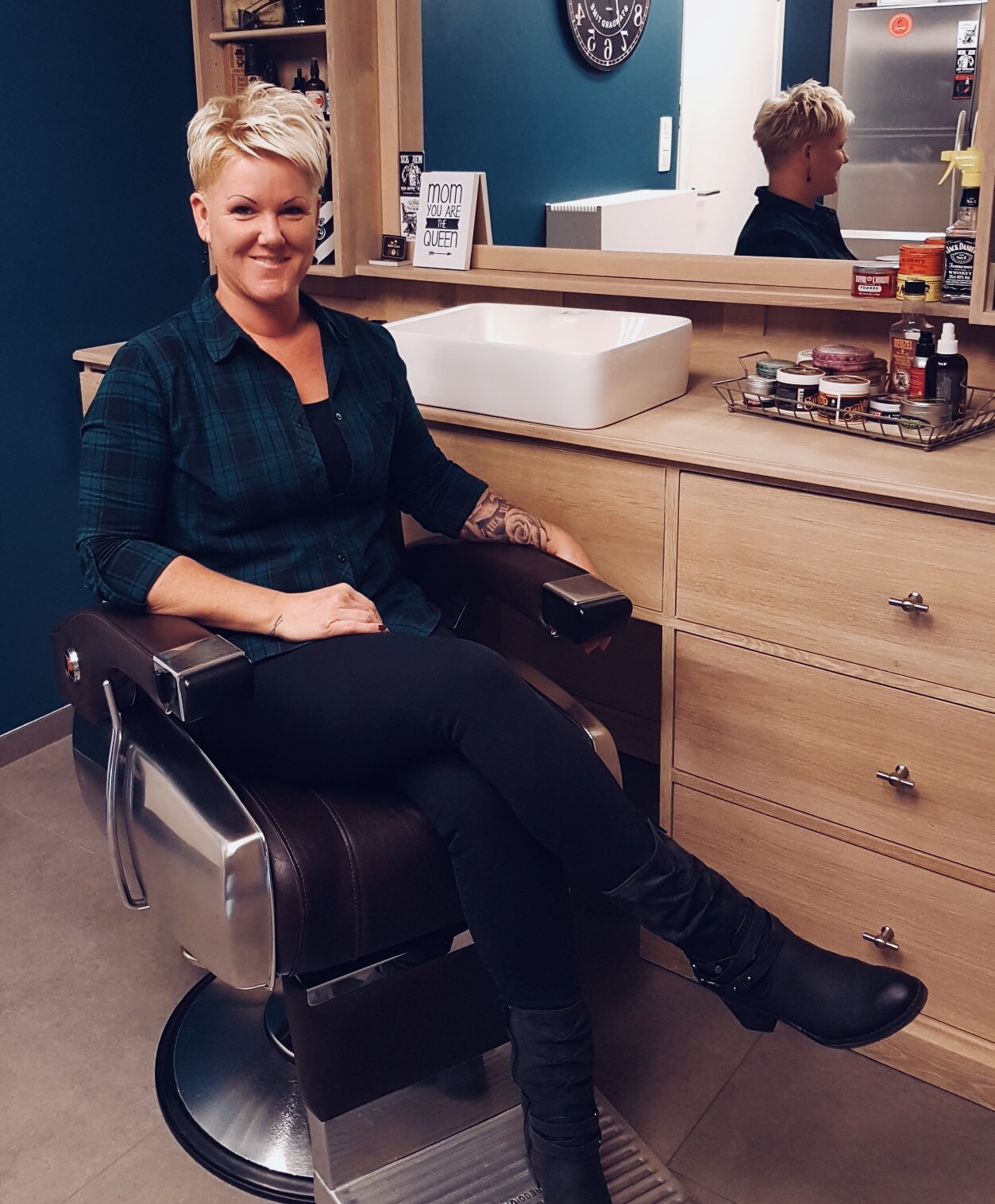 HAIRCUTS, SHAVES & TRIMS – By a lady barber